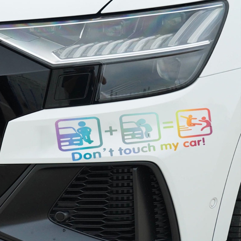 Creative Funny Electric Bike Rear Window Car Paster / Life Goes On an ...