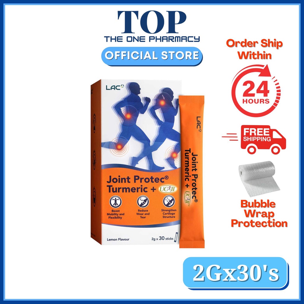 LAC Joint Protec Turmeric + UC-II (2g x 30 Sticks) | Shopee Malaysia