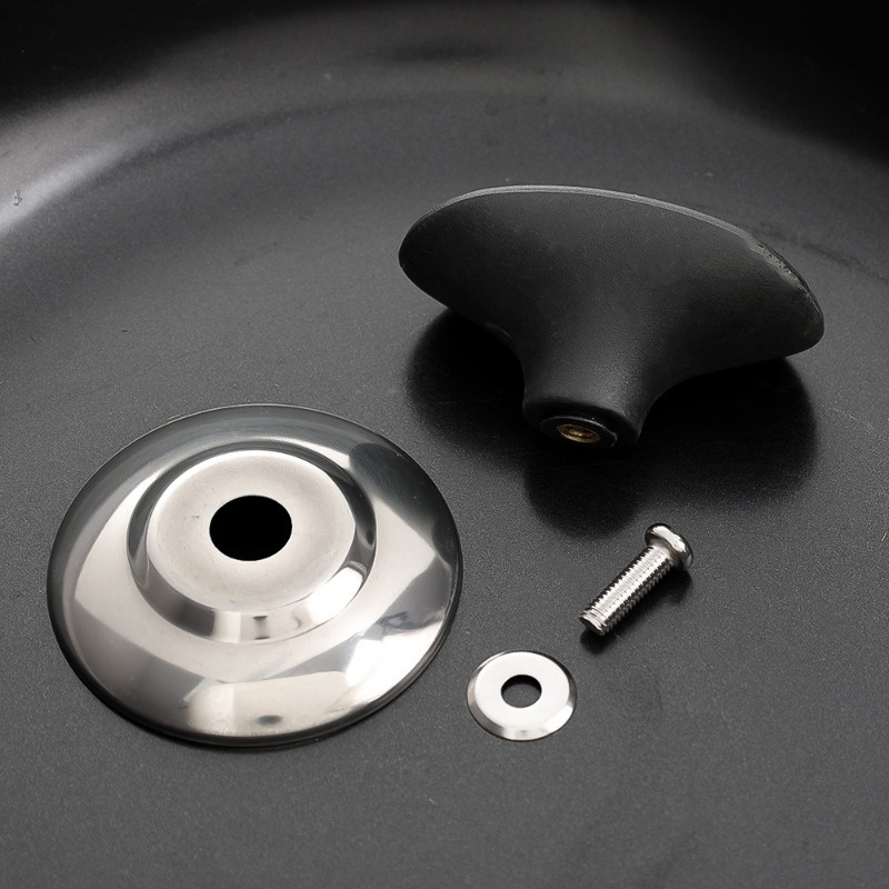 Universal Stainless Steel Black Pot Lid Handle / Replacement Pan Lid ...