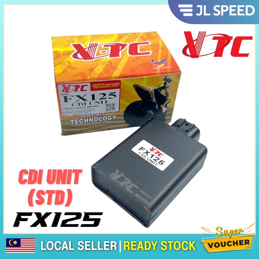 SUZUKI FX125 / FX 125 CDI UNIT STANDARD STD V-TECH CYCLE VTC | Shopee ...
