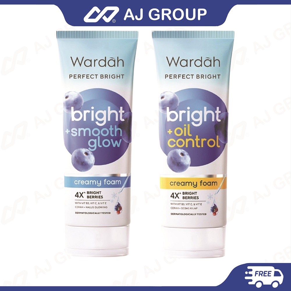 Pencuci Muka Wardah Perfect Bright Creamy Foam (100ml) [Smooth Glow ...