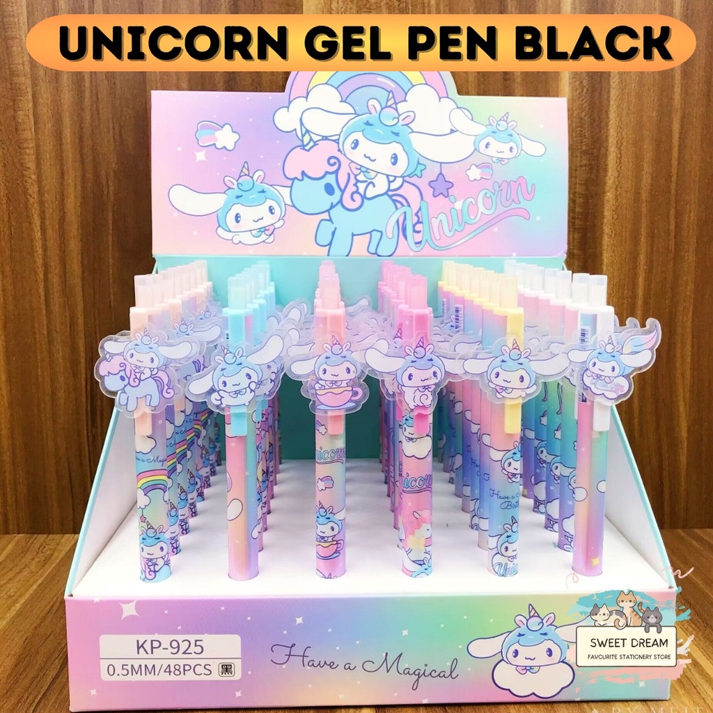 1PCS KP-925 Unicorn Have A Magical Cartoon Cute Student Writing Patch ...