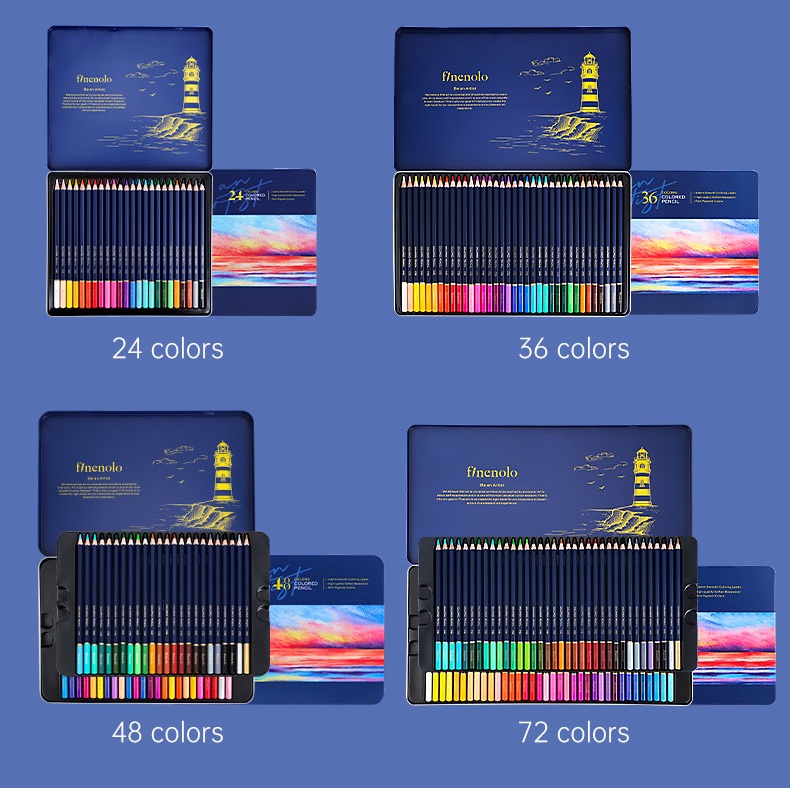 Deli Finenolo Oil Based Colour Pencil Basswood Lead Pensel Warna 24364872 Pcs Shopee Malaysia