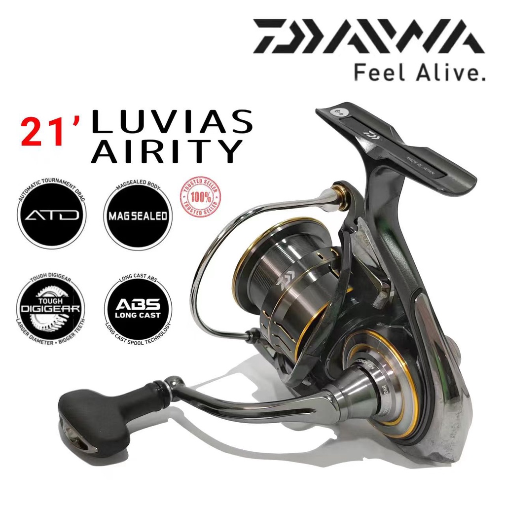 DAIWA 2021' LUVIAS AIRITY SPINNING FISHING REEL (MADE IN JAPAN) | Shopee Malaysia