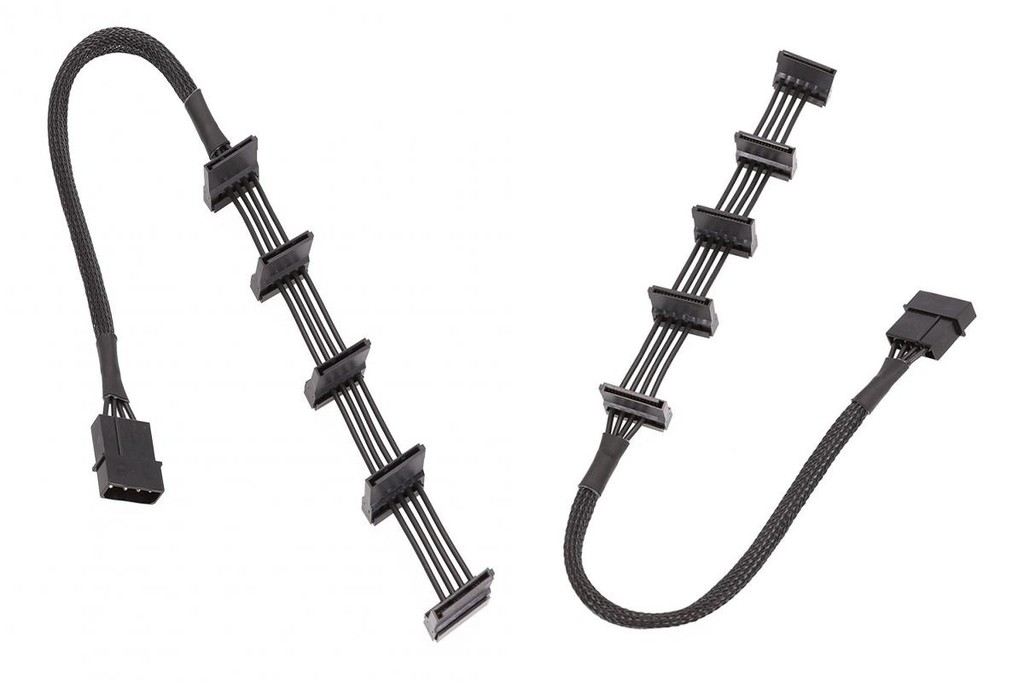 SN Scalable Sata Power Connector 40cm Sata Cable Universal Sata Power ...