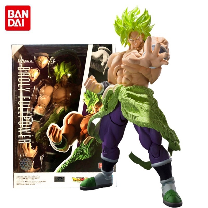 Bandai Dragon Ball Z Super SHF Broly Goku Collectible - Model Action ...