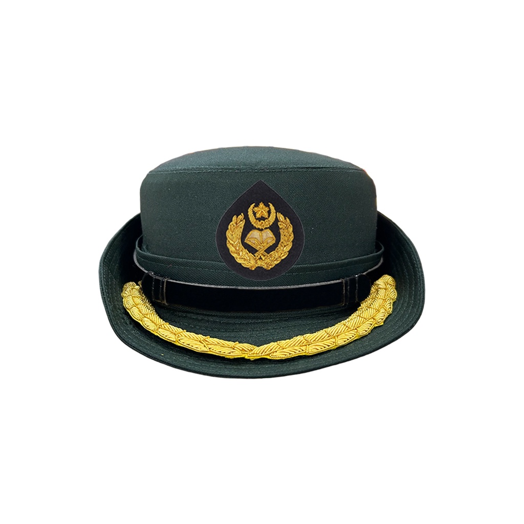Outpost Bowler Hat / Topi Guru Wanita Satu Lapis Bunga Padi Kadet ...