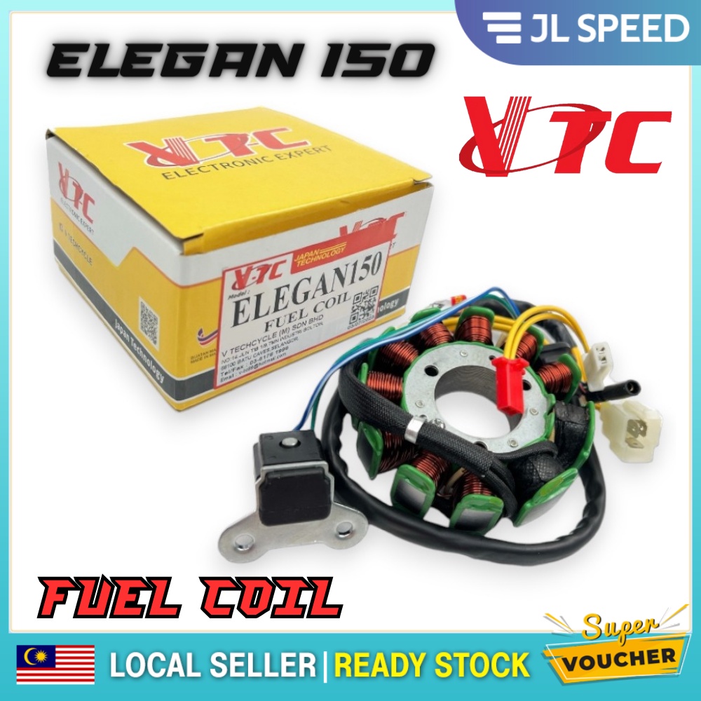 MODENAS ELEGAN150 ELEGAN 150 FIELD COIL ELEGAN MAGNET COIL FUEL COIL ...