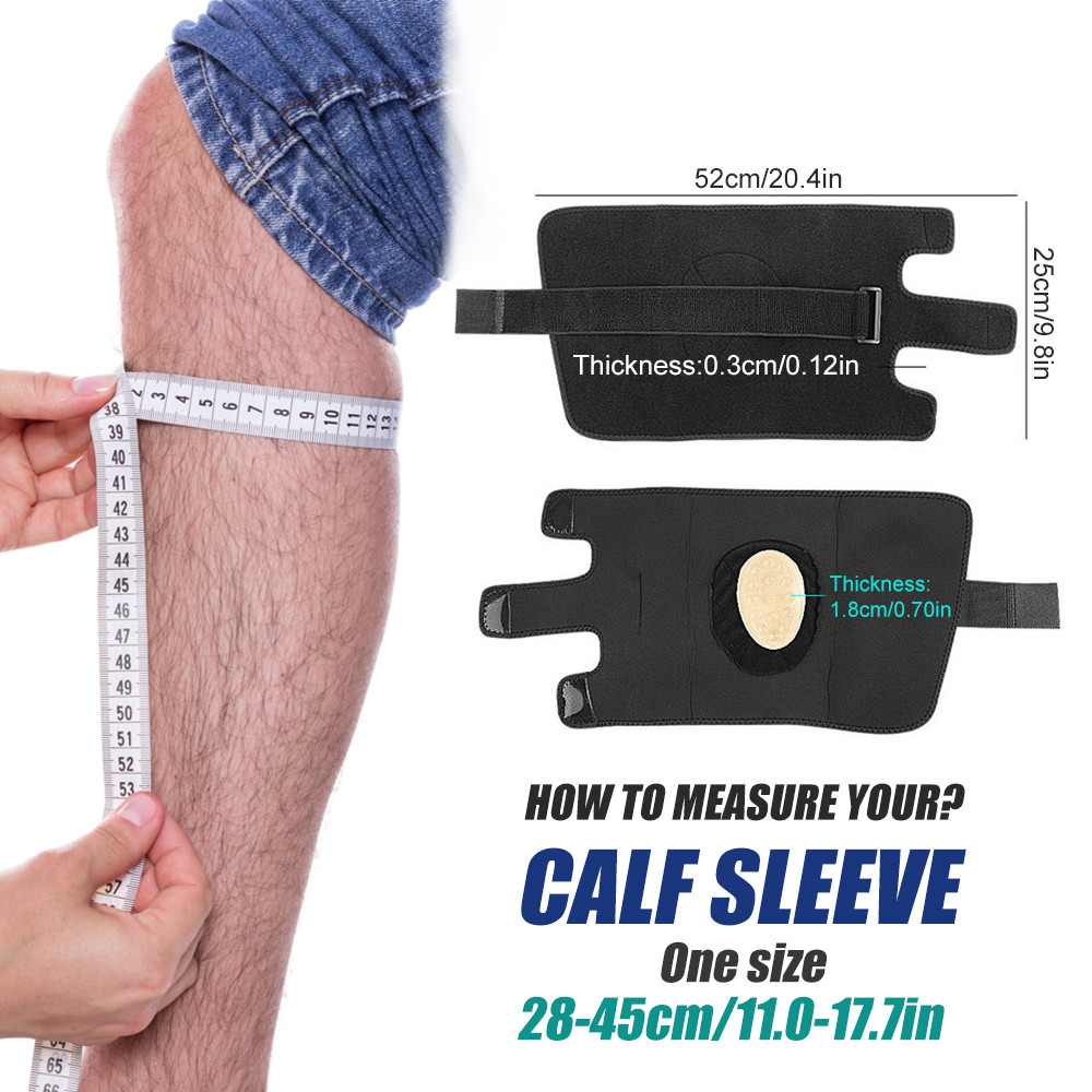 1pcs Calf Brace for Torn Calf Muscle and Shin Splint Pain Relief ...