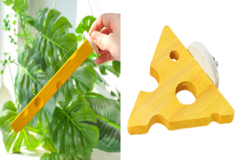 {BIG} Birds Perch Chewable Birds Perch Wooden Parrot Perch Toy for ...