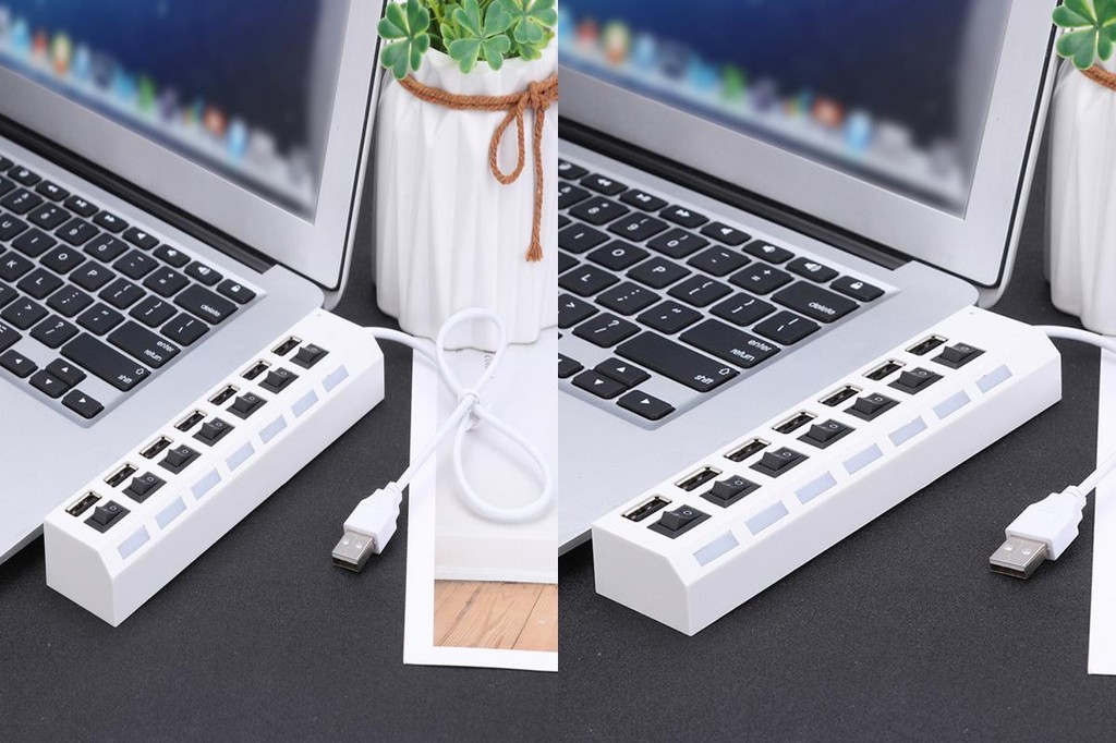 Hot-swappable Usb Hub Usb Hub Adapter 7-port Usb Hub with Led Indicator ...