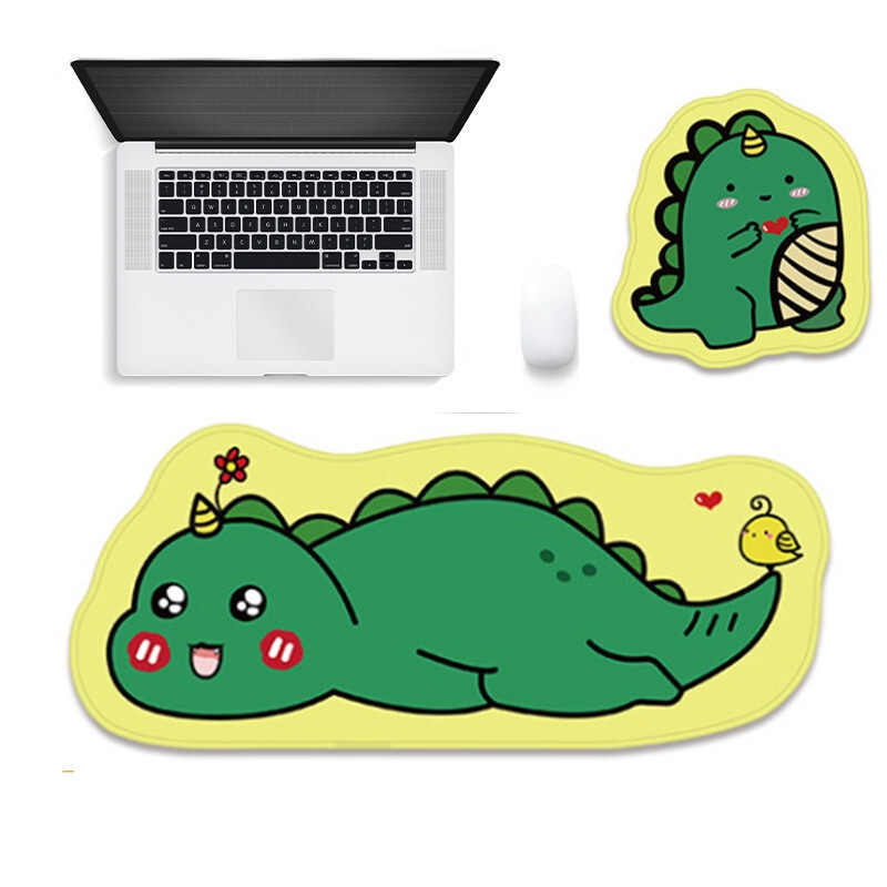 Green Dinosaur Family Mouse Pad Green Dinosaur Belly Up Mouse Pad ...