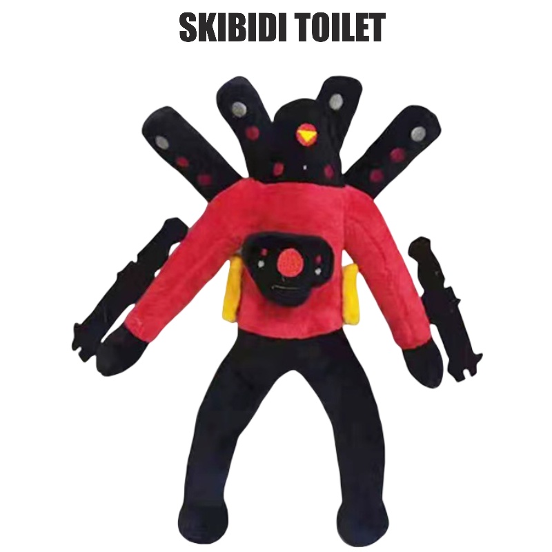 Toilet Funny Skibidi Plush Toy Soft And Cuddly Height 30cm | Shopee ...