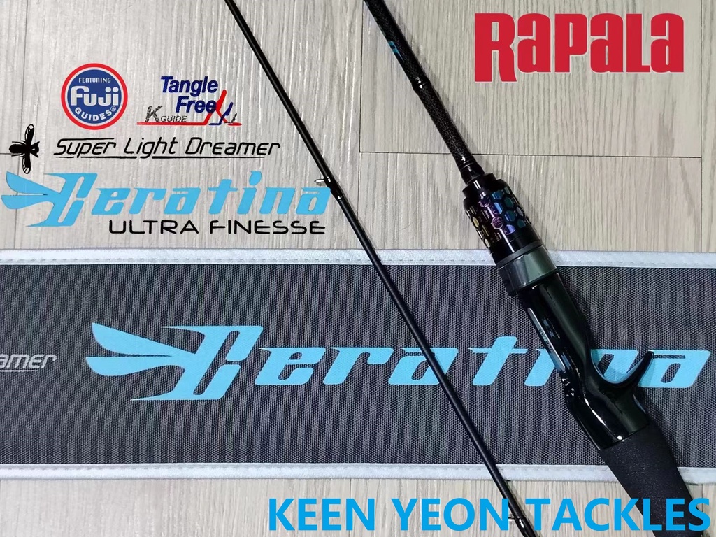 RAPALA CERATINA BAITCASTING FISHING ROD | Shopee Malaysia