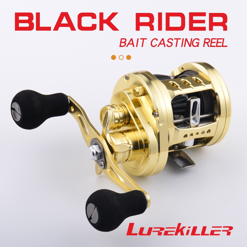 Original Lurekiller new model full metal 30R 8+1BB max power 15 kgs sea ...