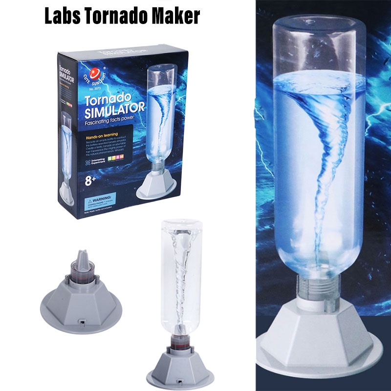 Creative Kids Labs Tornado Maker Interactive Educational Toy Stem Kit ...