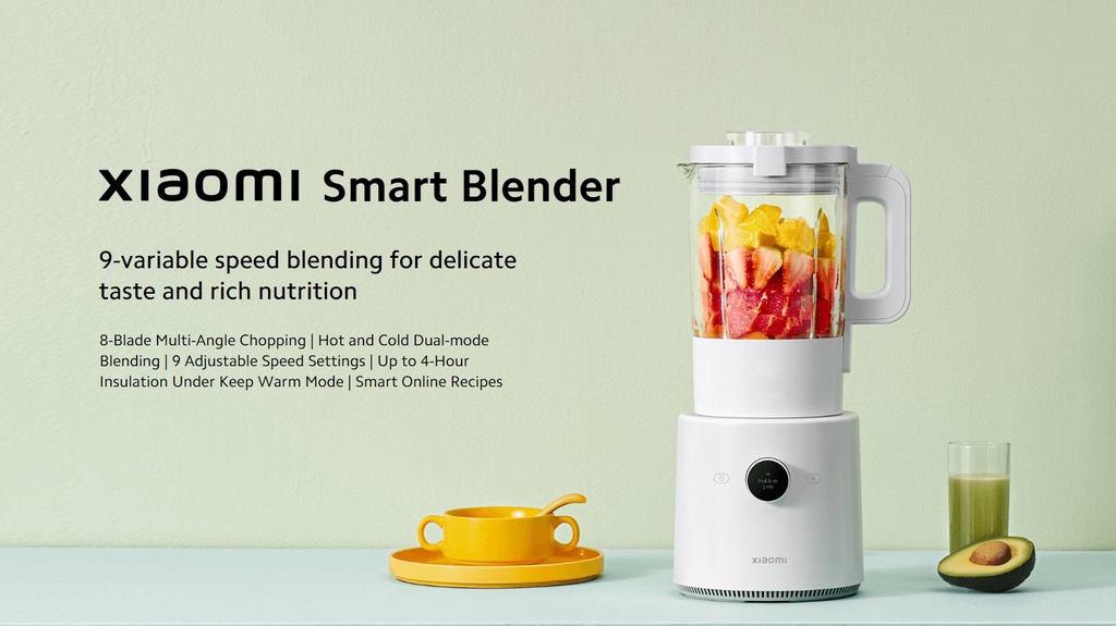 Xiaomi Smart Blender | Smart Control With App | 9 Speed Setting | 8 ...