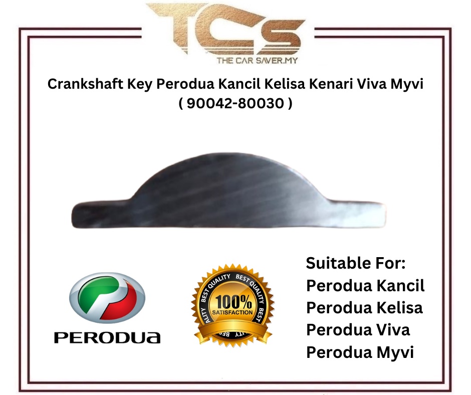 Crankshaft Key Perodua Kancil Kelisa Kenari Viva Myvi ( 90042-80030 ...
