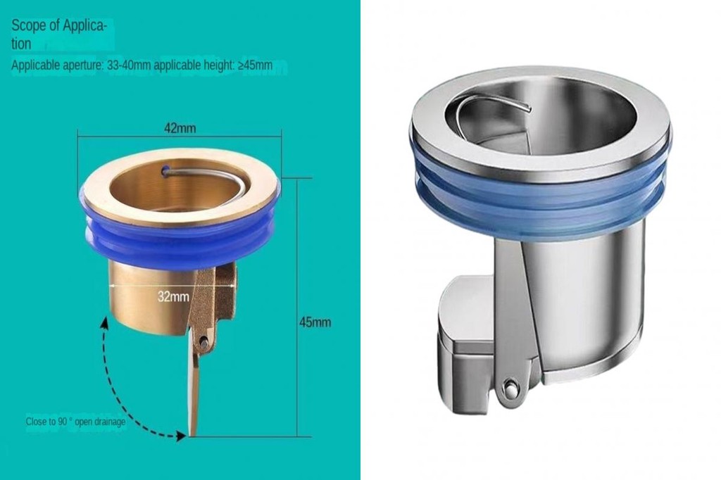 YX Quick Drainage Floor Drain Fast Drainage Anti-odor Floor Drain Core ...