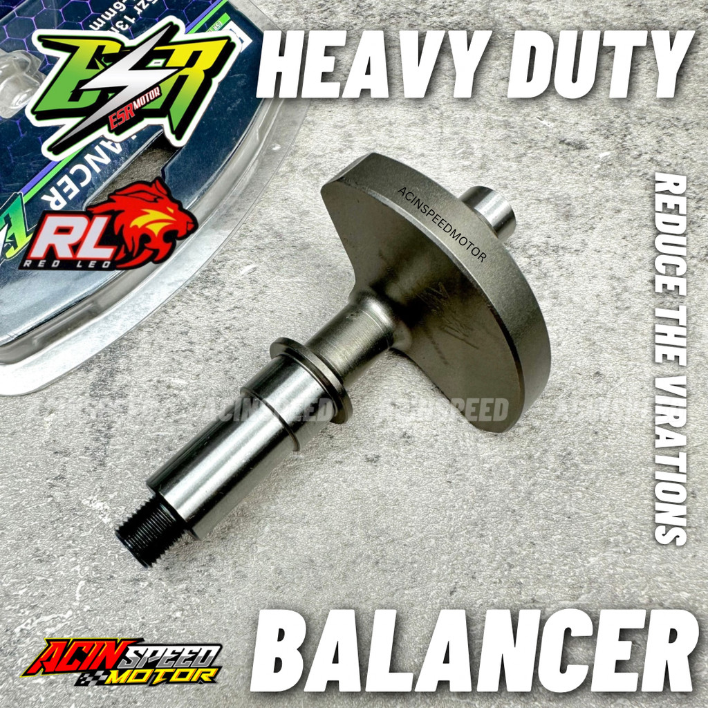 ORIGINAL ESR MOTOR BALANCER Y15ZR 12mm & 13mm/ Y15ZR ENGINE BALANCER ...