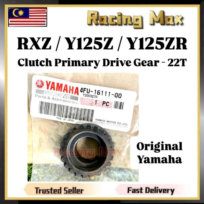 Yamaha RXZ 135 RXZ135 Y125Z Y125ZR Y125 Z ZR 125Z 125ZR Clutch Primary Drive Gear 22T 22 Gigi TW ...