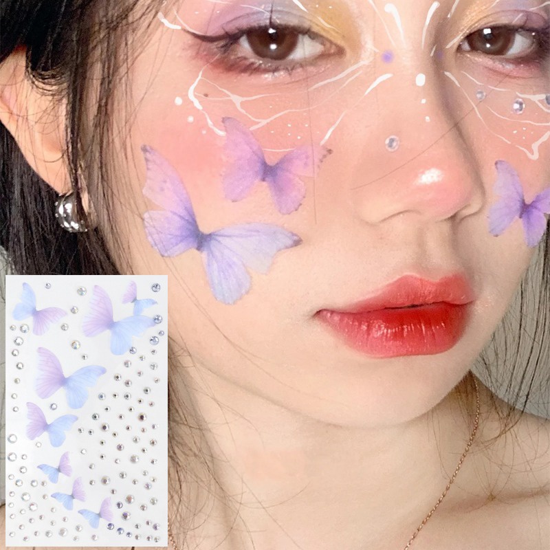 Shiny Wings Temporary Tattoo Stickers / Waterproof Tattoo Stickers / 3D ...