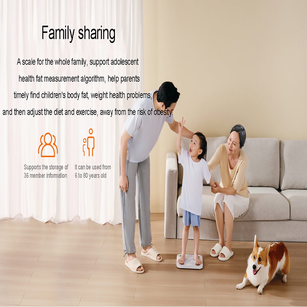 Xiaomi Smart Body Composition Scale 3 S400 Composite Weight LED Bluetooth 5.0 Mihome Apps ...