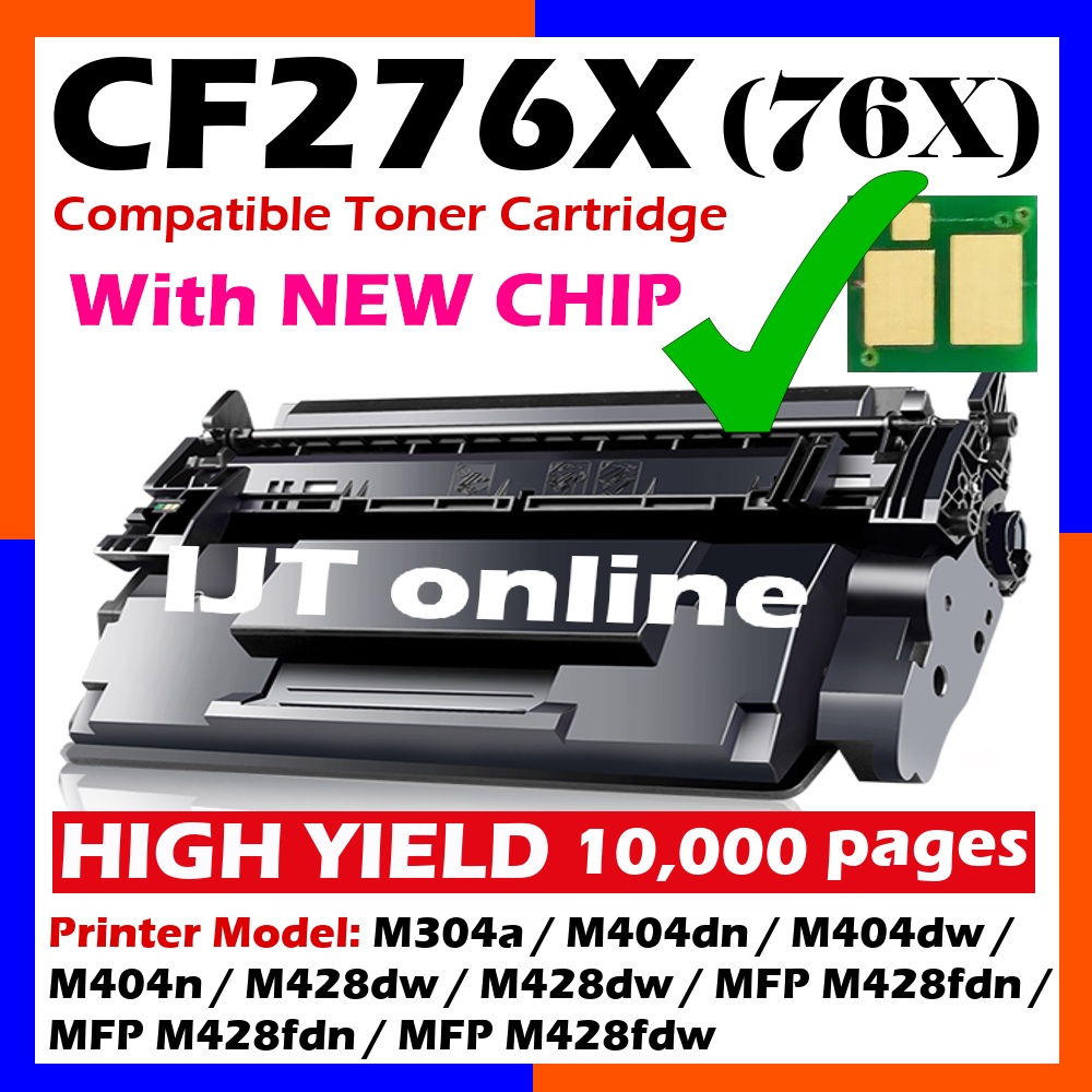 💥WITH CHIP💥 Compatible Toner HP76A CF276A 76A CF276X Laserjet Pro MFP ...