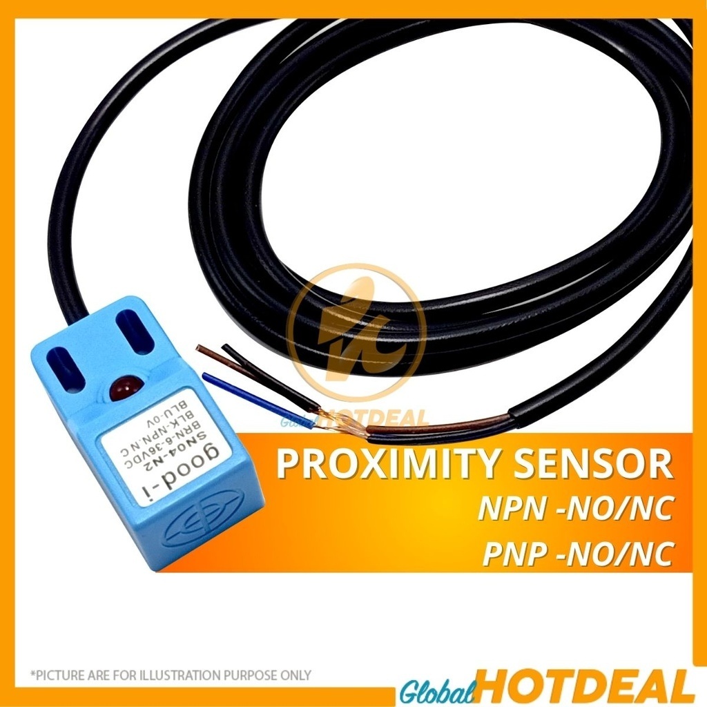 Proximity Sensor Inductive Proximity Switch for 5mm Detection Metal ...