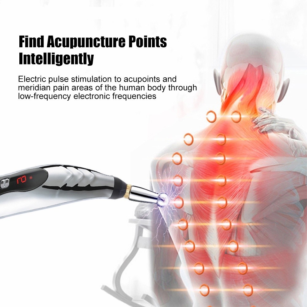 Electronic Acupuncture Pen Rechargeable point pen Electric Accupunture ...