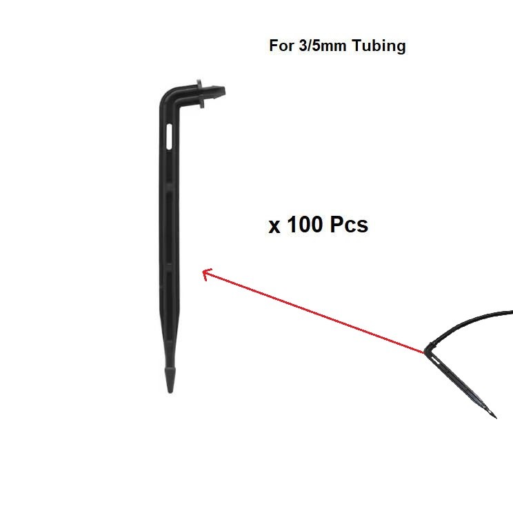 [100 Pcs] Irrigation Arrow Dripper 3/5mm 100 batang Pen Penitis Air ...