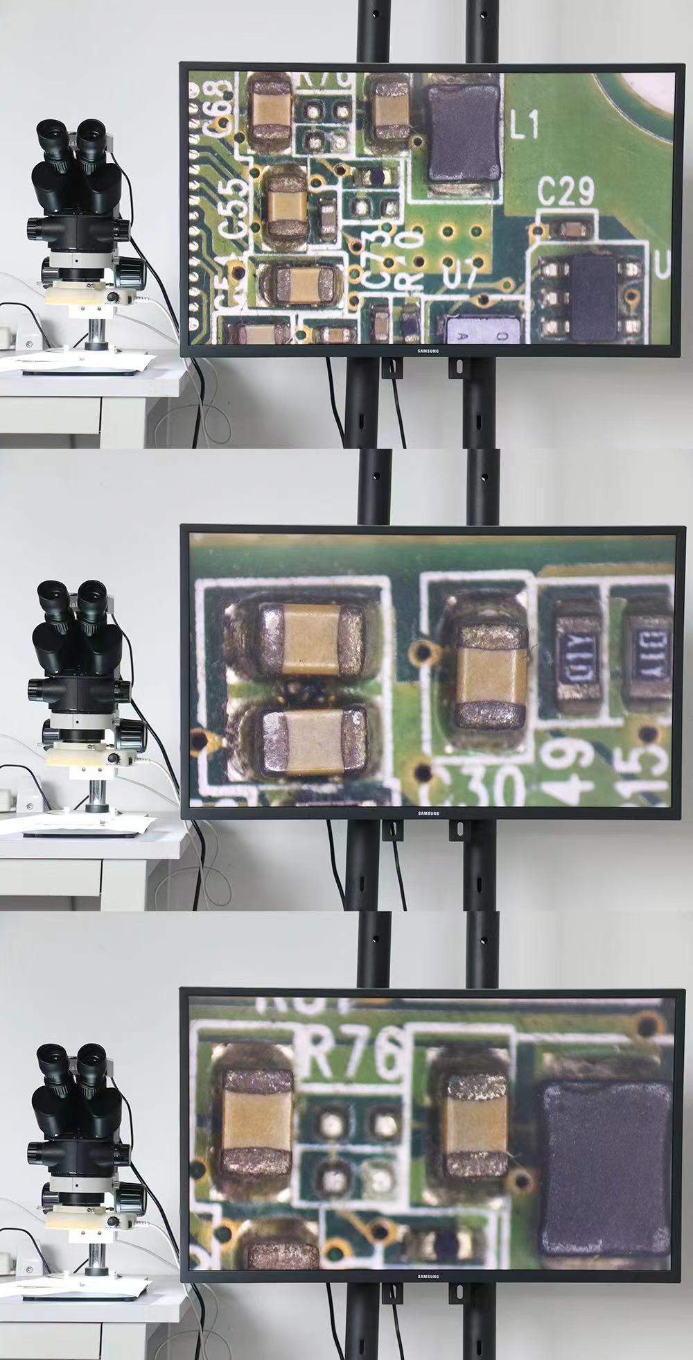 4K 2K 1080P 48MP HDMI Type-c PC Touch Panel Industrial Video Microscope ...