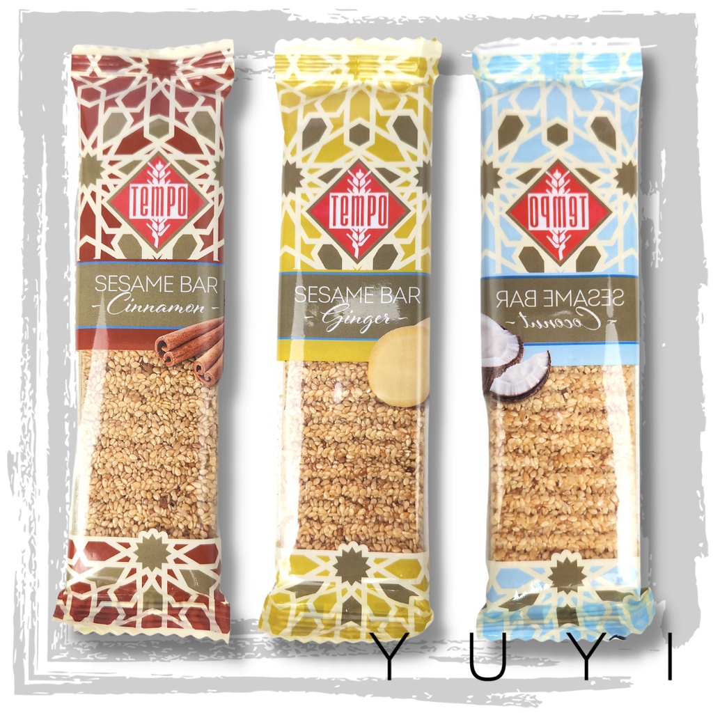 【Tempo】Sesame Bar - 45g | Shopee Malaysia