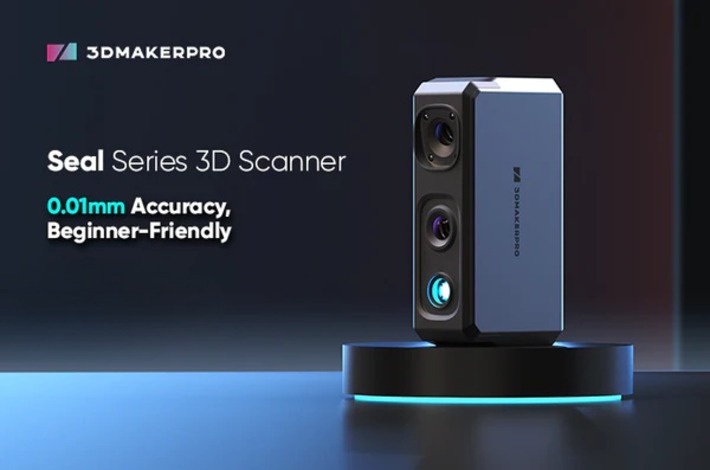 Seal 3D Scanner by 3DMakerPro High Precision 0.01mm Accuracy Vivid ...