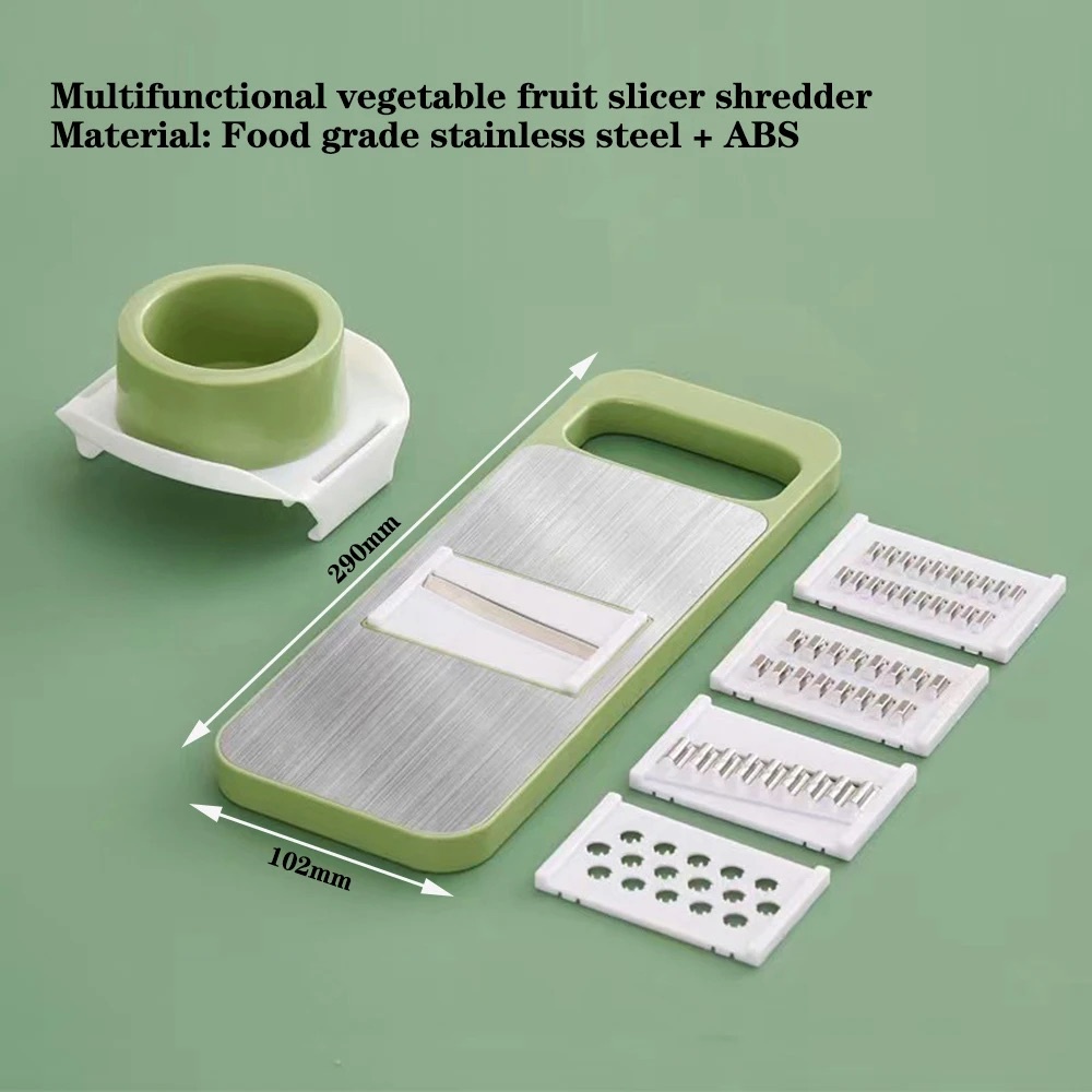 6-IN-1 Multifunction Slicer for Kitchen Vegetable Chopper Mandoline ...