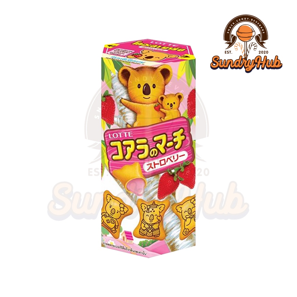 Lotte Koala's March Strawberry 37g | Shopee Malaysia