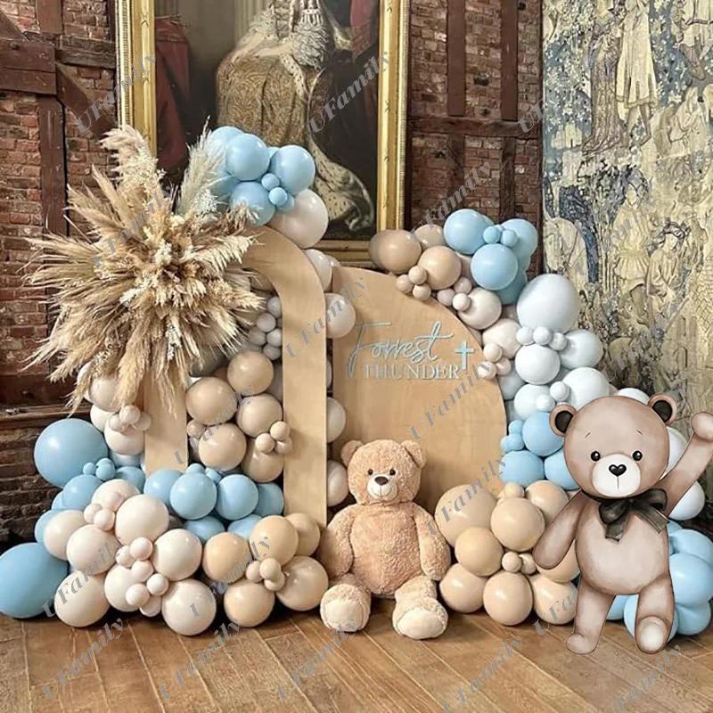 18/24/36inch Bear Birthday Party Backdrop Jungle Animal Bear Cutouts ...