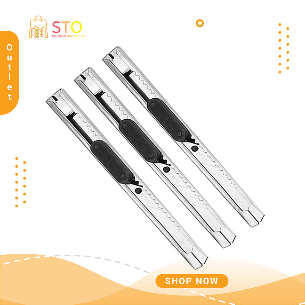 STO Durable Metal Utility Knife Art Class Paper Cardboard Cutting Knife ...