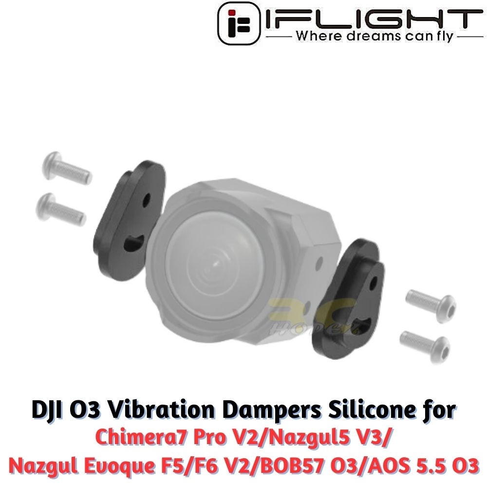 1 Pairs iFlight DJI O3 Vibration Dampers Silicone for Nazgul Evoque F5 ...