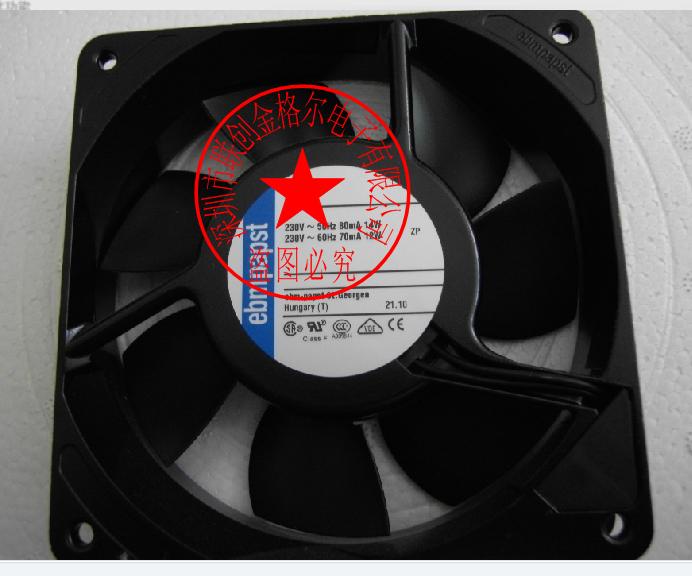 Original German 12025 high temperature resistant fan imported fan 9956L ...