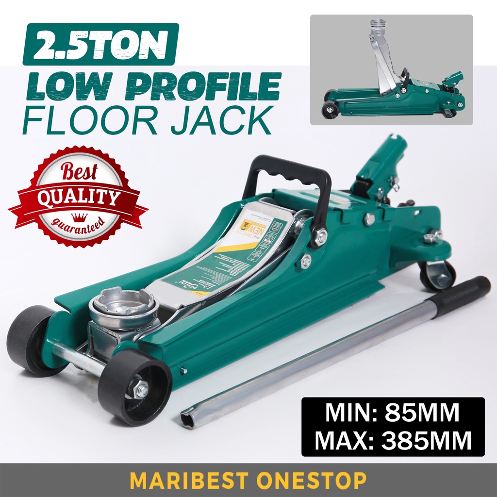 2.5 Ton Low Profile Hydraulic Floor Jack Kereta Heavy Duty Car Jack ...