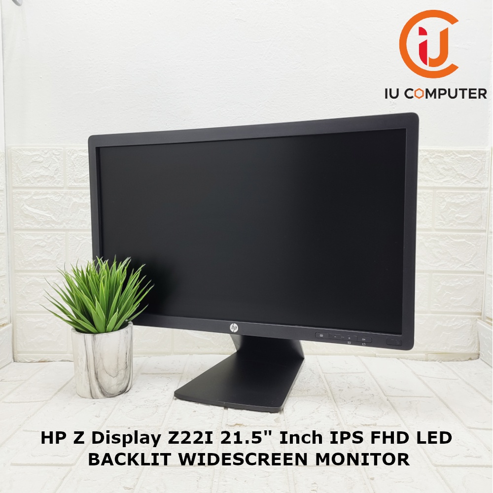 HP Z DISPLAY Z22I 21.5 INCH IPS FHD LED BACKLIT WIDESCREEN USED ...