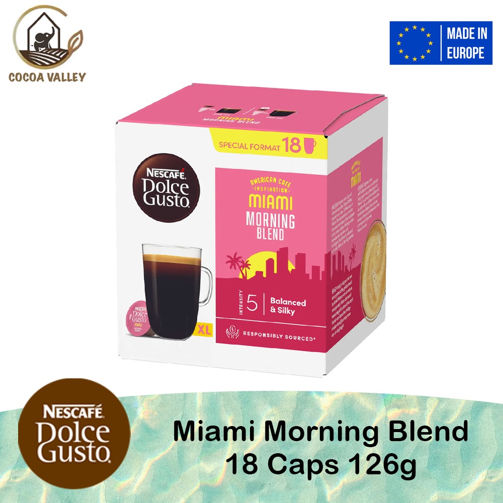 Nescafe Dolce Gusto Miami Morning Blend 18 Caps 126g | Shopee Malaysia