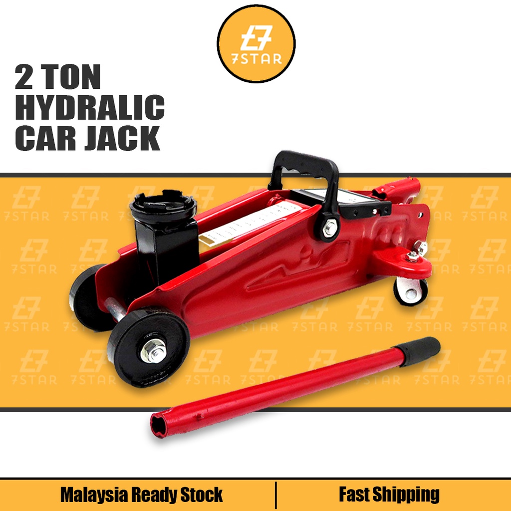 7star 2 Ton Hydraulic Floor Jack Wtih Box Car Jack Car Lifting Membaiki ...