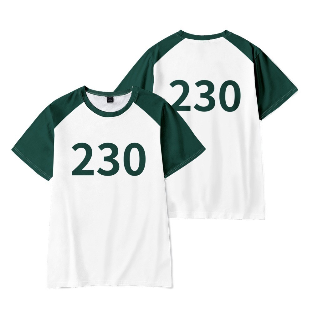 Adult&Child Season 2 Squid Game T-shirt 456 001 222 230 388 Figure ...