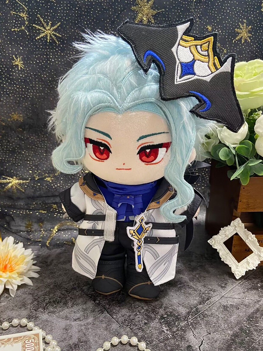20cm Doll Genshin Impact dottore Plushie Plush Doll Cotton Clothes ...