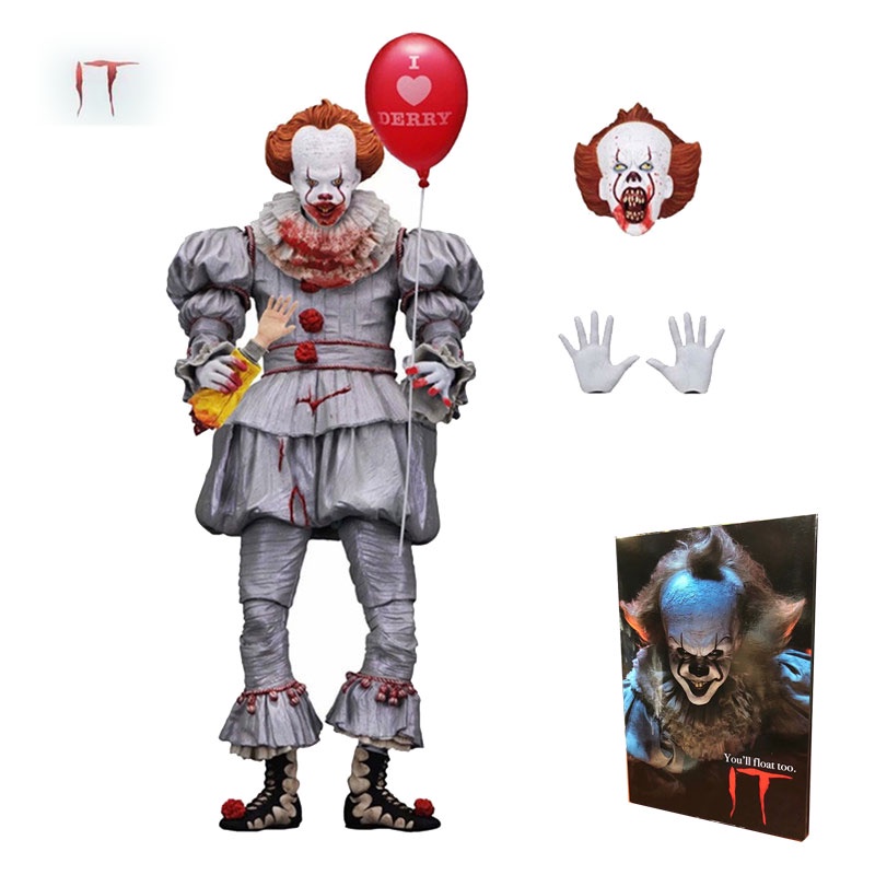 Bloody Pennywise Neca Special Edition Figure 7-inch Pvc Toy Stephen ...