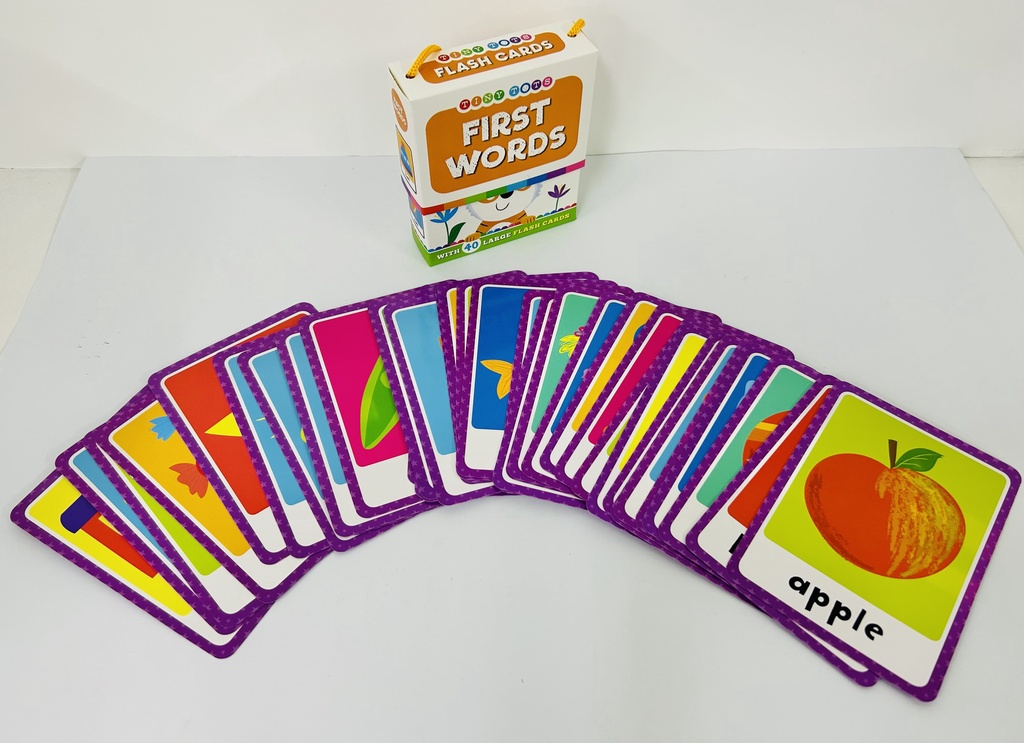 Tiny Tots My First Words Flashcards Case For Kids To Learn New Words ...