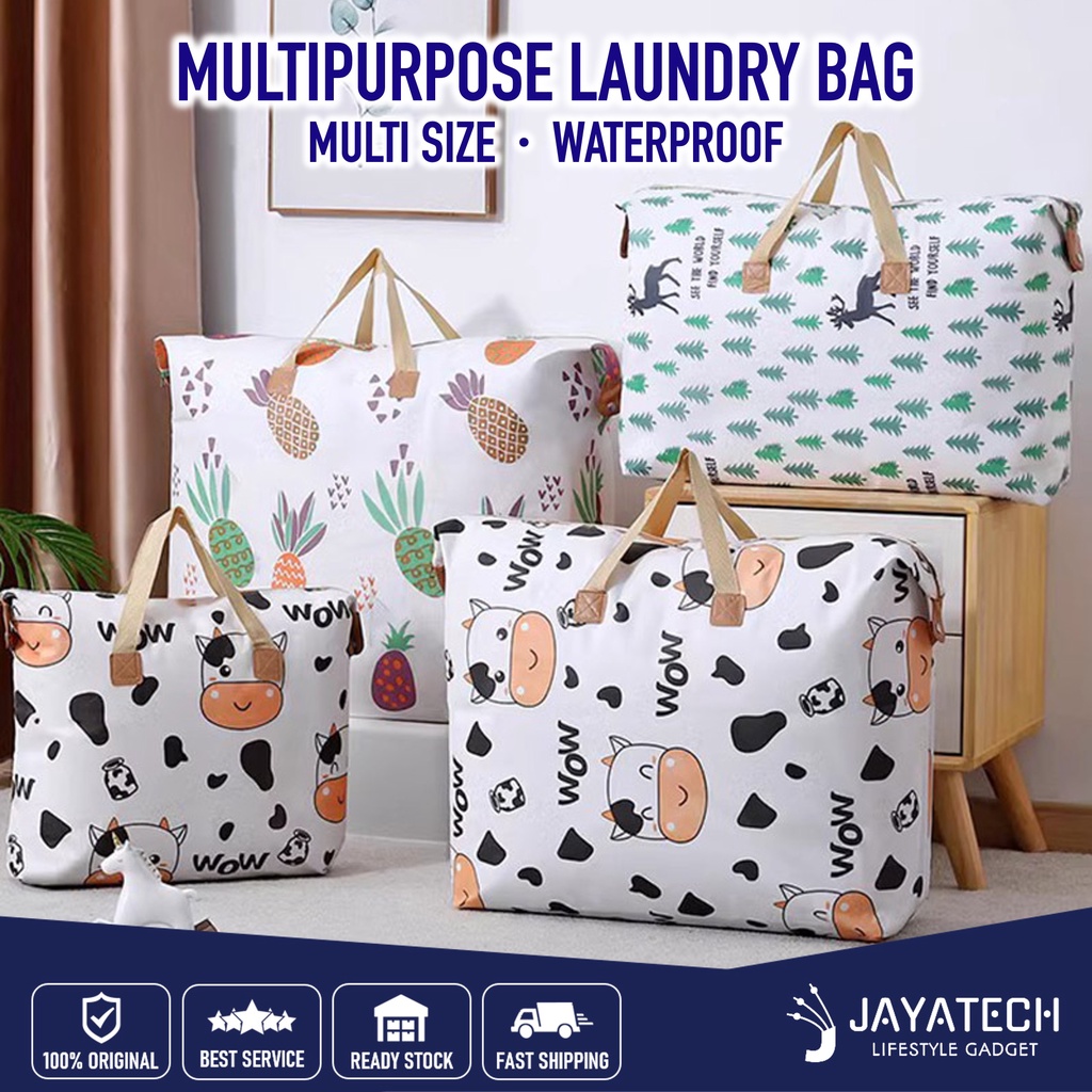 EXTRA LARGE LAUNDRY BAG WITH ZIP LAUNDRY BASKET BAG DOBI GUNI STORAGE ...