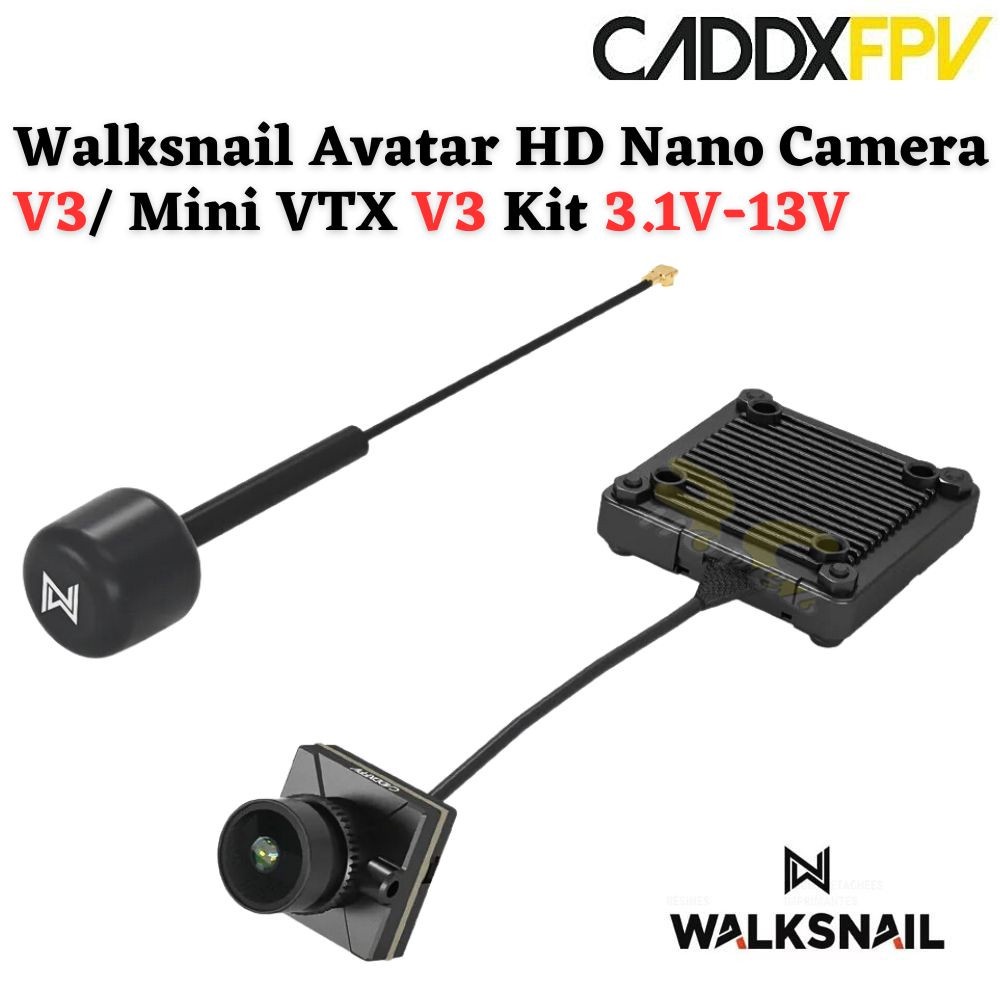 Caddx Walksnail Avatar HD Nano Camera V3/ Mini VTX V3 Kit 3.1V-13V WN ...